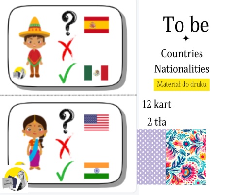 To be countries and nationalities